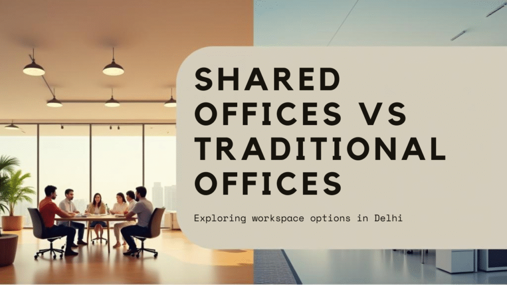 Shared Office Spaces Vs Traditional Offices In Delhi: Which Suits Your ...